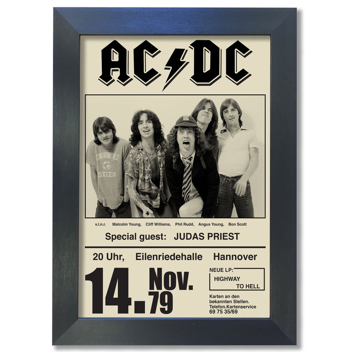 AC/DC - Judas Priest #2 Poster – The Autograph Gallery