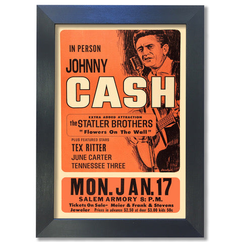 Johnny Cash - The Statler Brothers Poster #1 – The Autograph Gallery