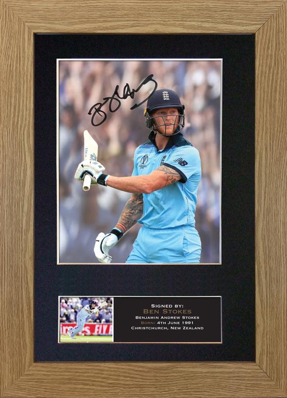 BEN STOKES England Cricket Quality Autograph Mounted Signed Photo RePr ...