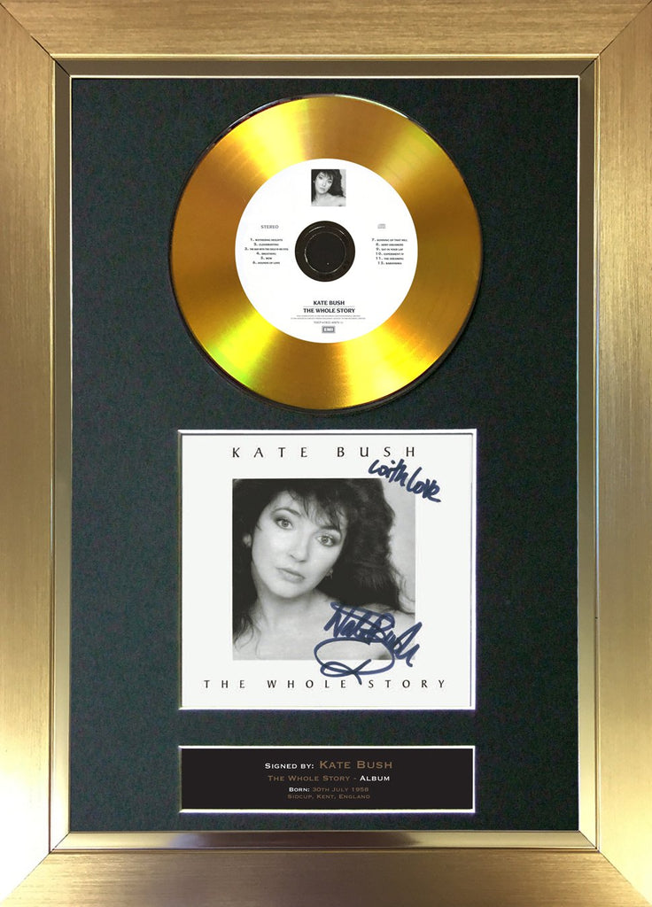 #93 Kate Bush - The Whole Story Gold CD – The Autograph Gallery