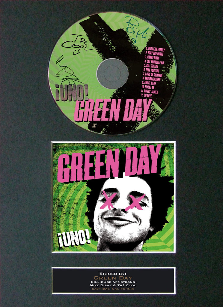 Green Day Uno Album Cover