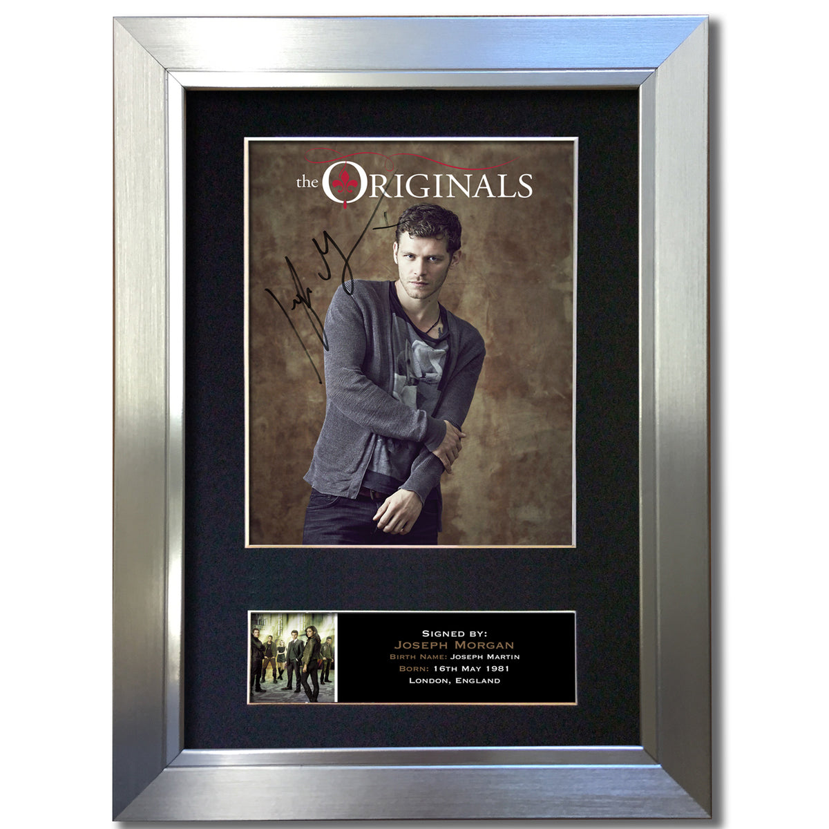 #850 Joseph Morgan - The Originals Mounted Print – The Autograph Gallery